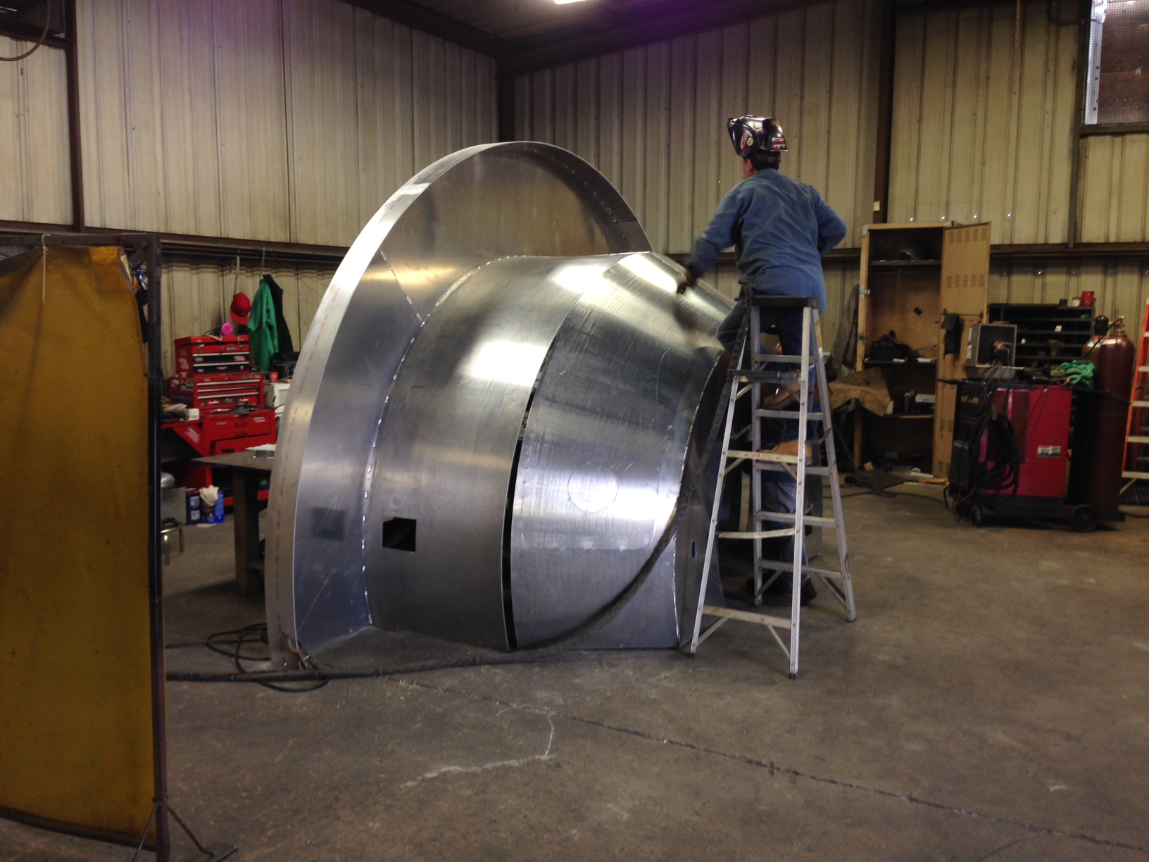 Life Size Space Capsule Model | JLMC: Custom Metal Fabricators