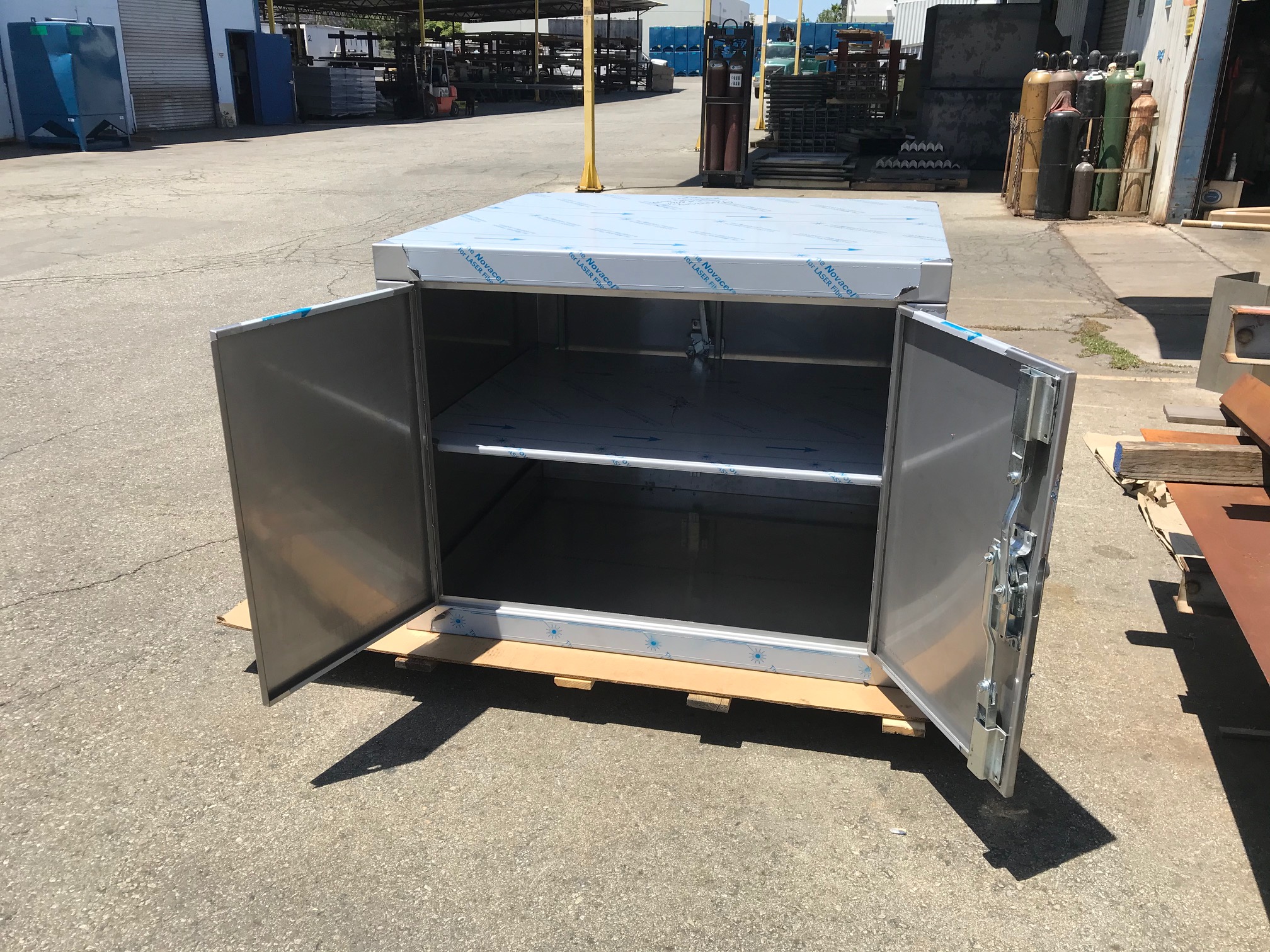 Stainless Steel Locking Box | JLMC: Custom Metal Fabricators