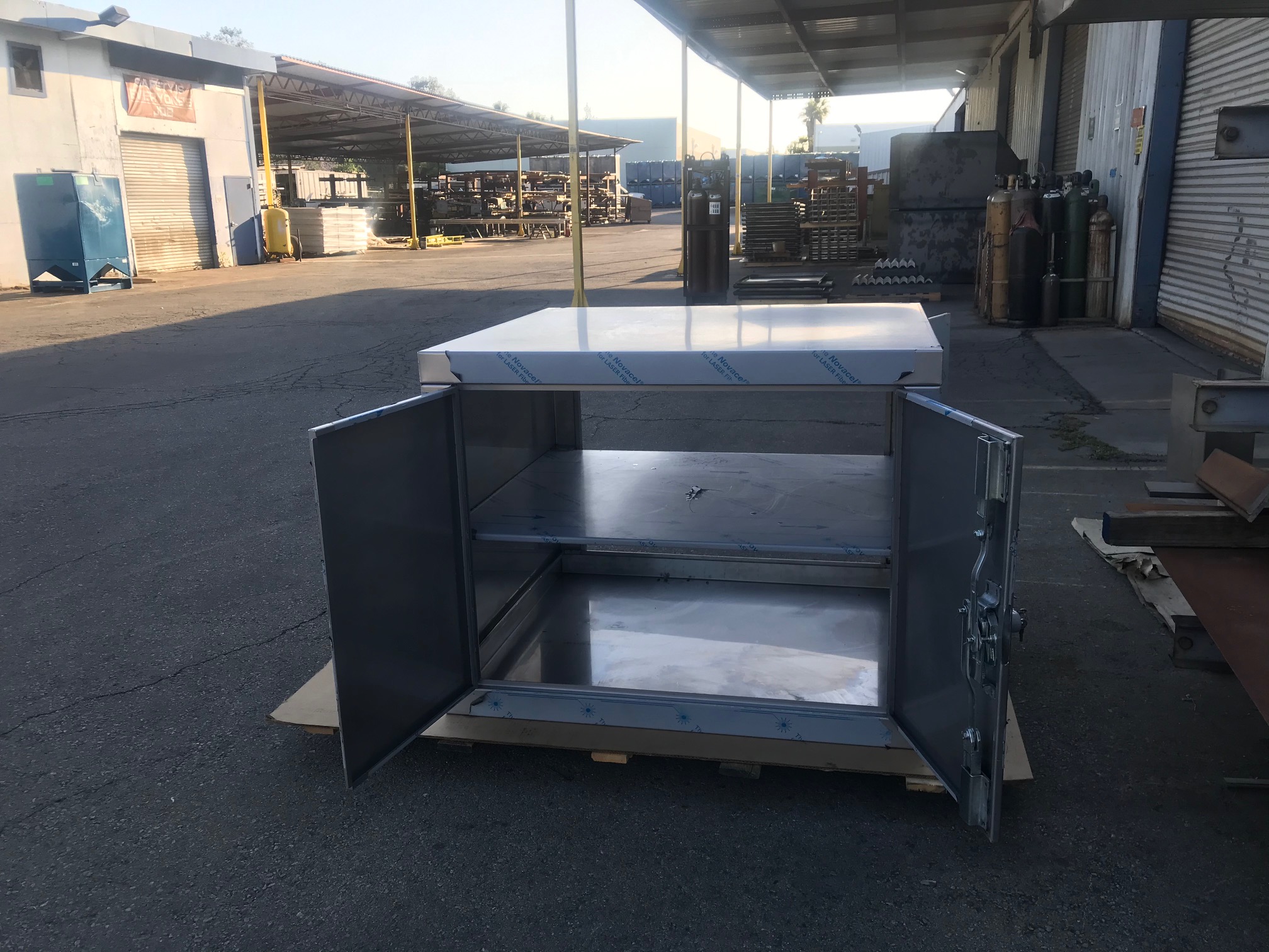 Stainless Steel Locking Box | JLMC: Custom Metal Fabricators